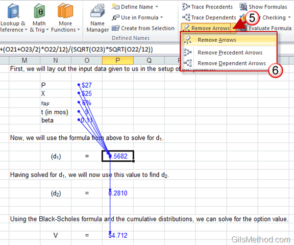 How To Use The Formula Auditing Tools In Excel 2010 GilsMethod